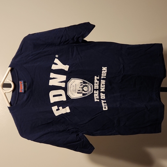 Fdny | Shirts | Fdny Fire Dept New York City Blue S Tshirt | Poshmark